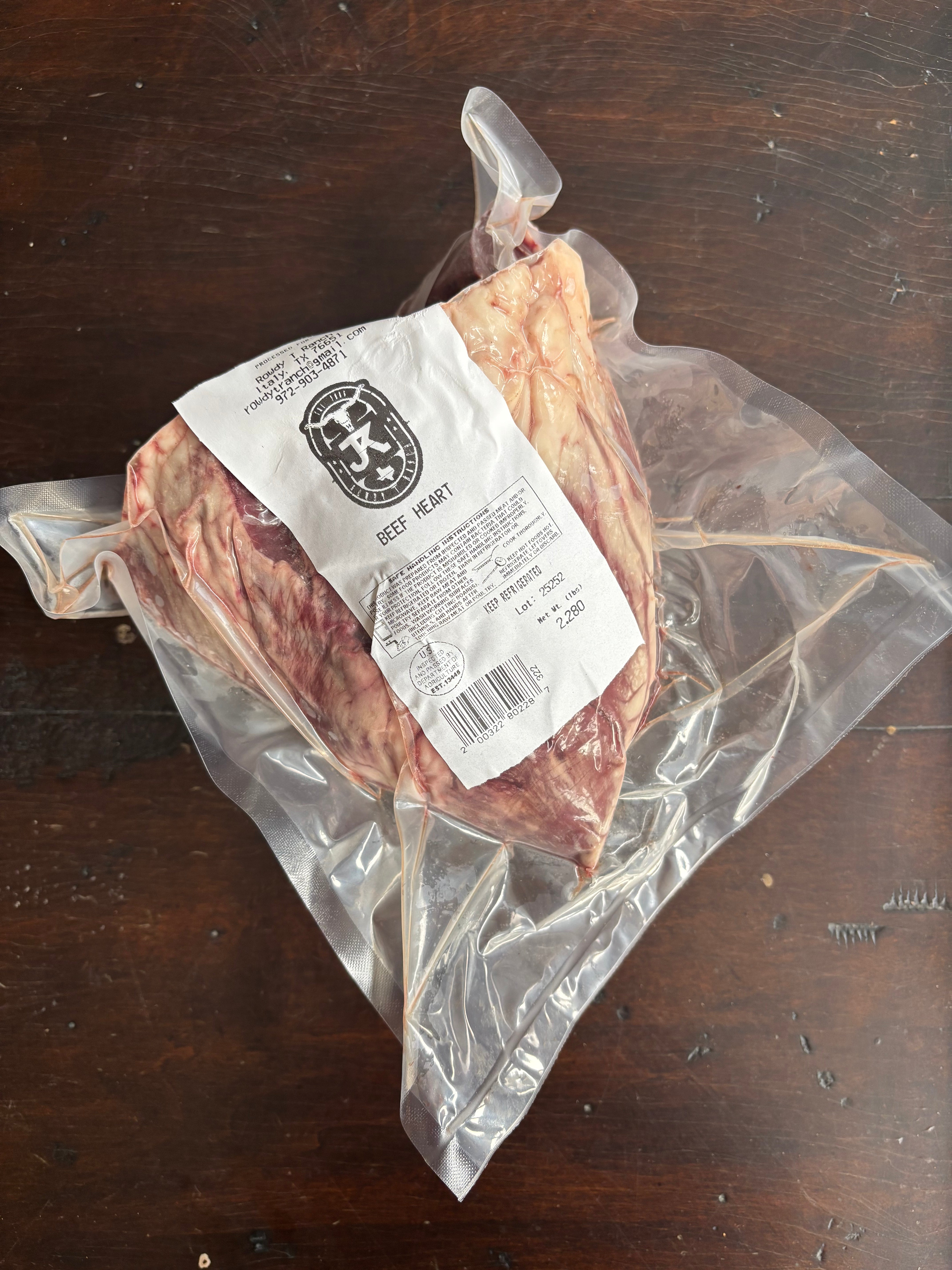 Beef Heart – Rowdy T Ranch